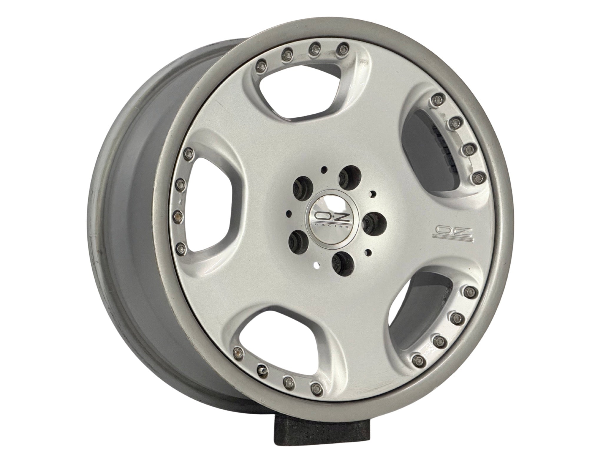 OZ Racing Opera 2 II Silver 18x8 ET48 5x114.3 2-Piece Alloy Wheel – Wheelet Fälgbutik