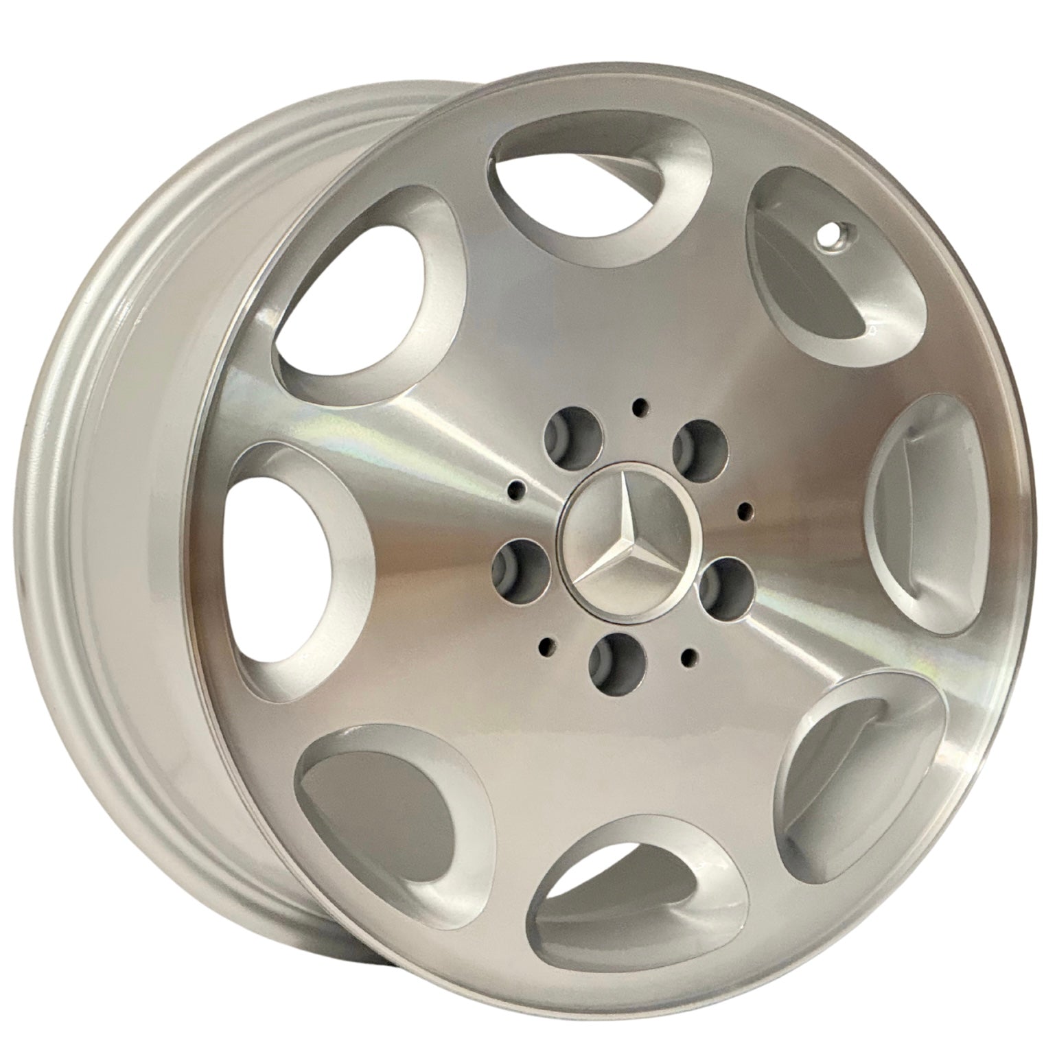 Genuine Mercedes Benz E Klass W124 2104010702 Silver / Polished ...